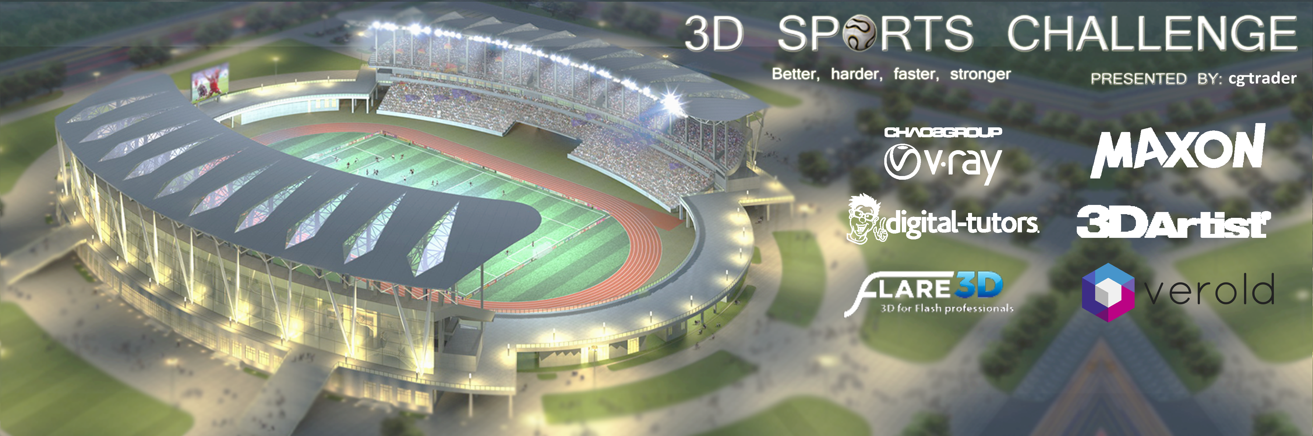 3D Sports Challenge | CGTrader