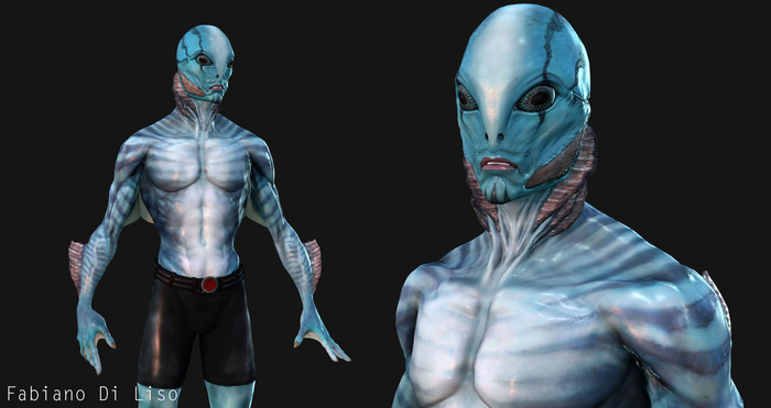 Abe Sapien | CGTrader