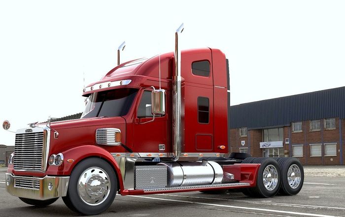 freightliner coronado | CGTrader