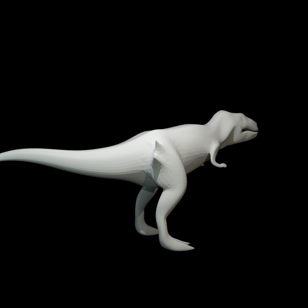 3D model Low-poly Tyrannosaurus Rex VR / AR / low-poly rigged | CGTrader