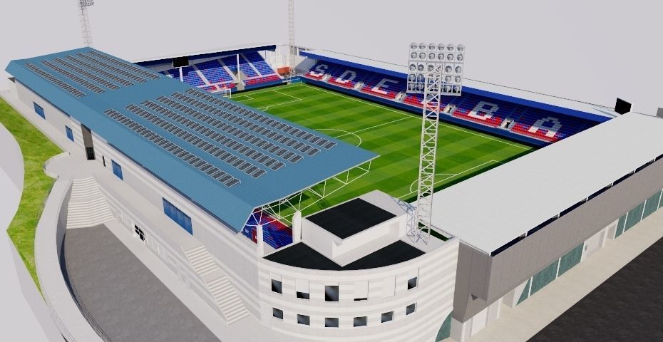 Ipurua Estadio - Eibar 3D model | CGTrader