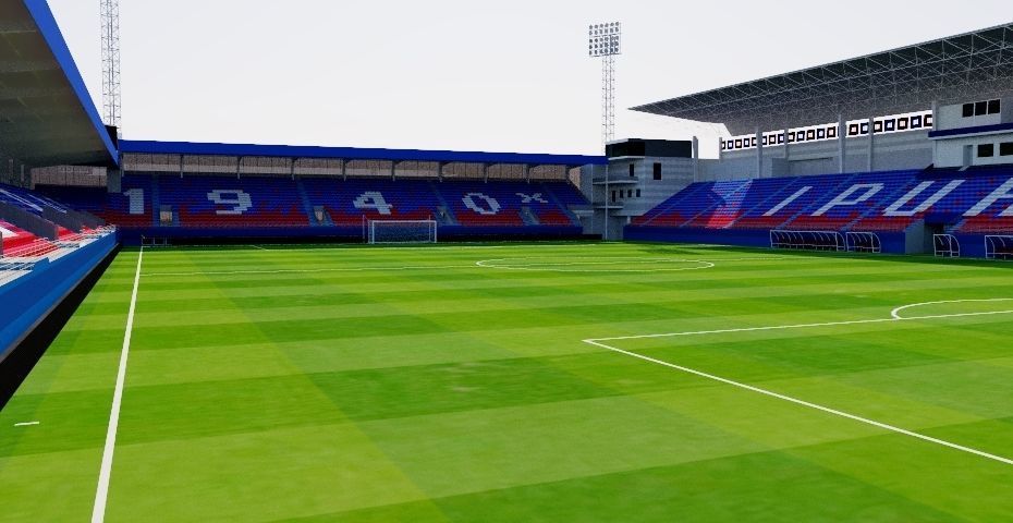 Ipurua Estadio - Eibar 3D model | CGTrader