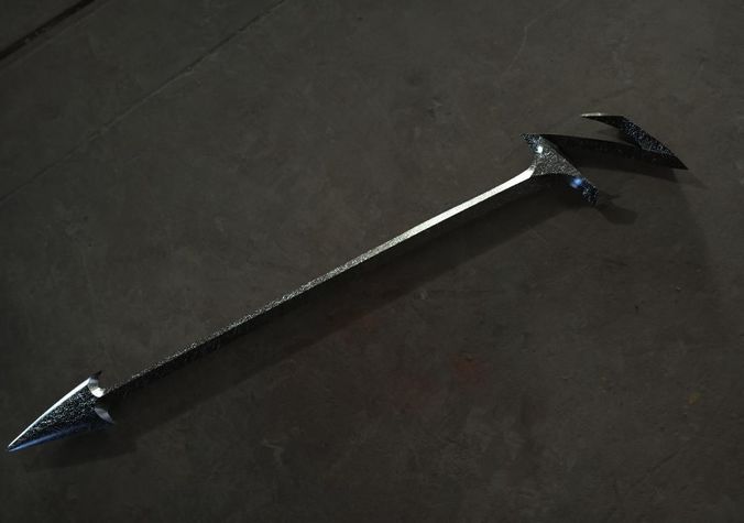 Zedd Staff from Mighty Morphin Power Rangers 3D model 3D printable ...