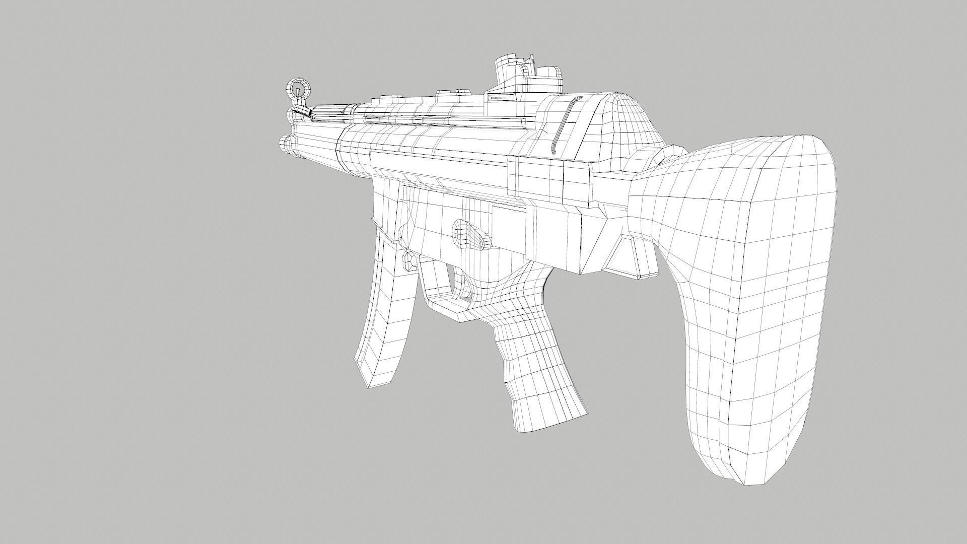 3D model HK MP5 A3 VR / AR / low-poly | CGTrader