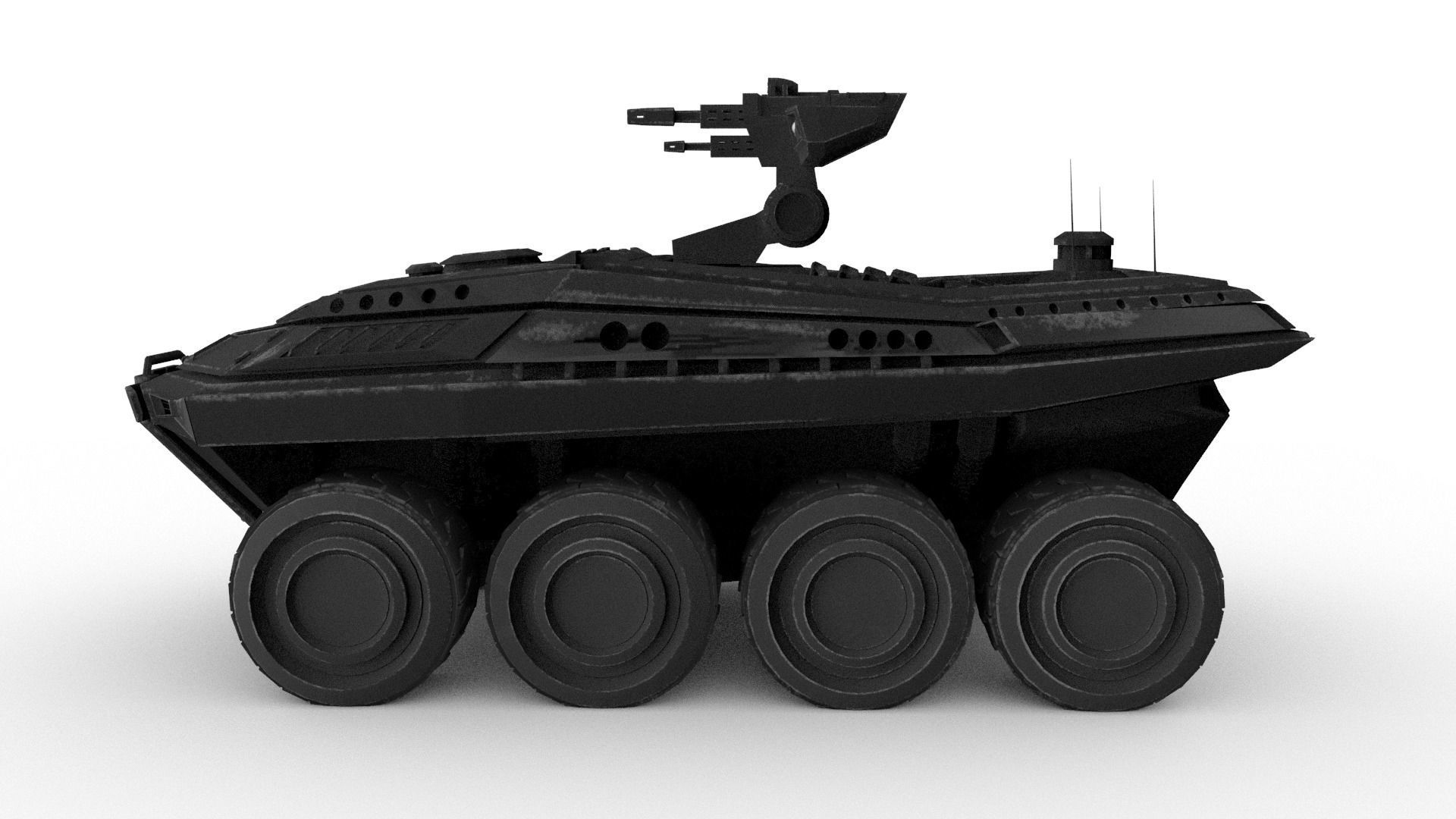 ARMA II APC 3D model | CGTrader