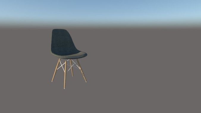 plastic chair free 3D model | CGTrader