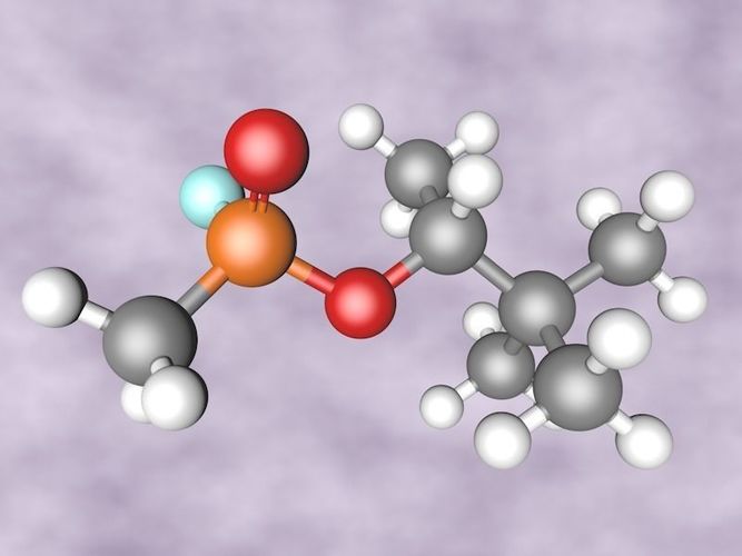 Collection of G-series nerve agents 3D model | CGTrader