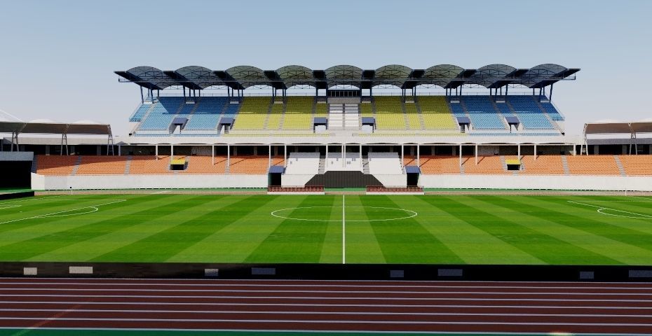 Seongnam Stadium - South Korea 3D model | CGTrader