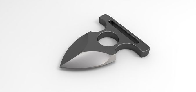 Push dagger 2 3D model | CGTrader