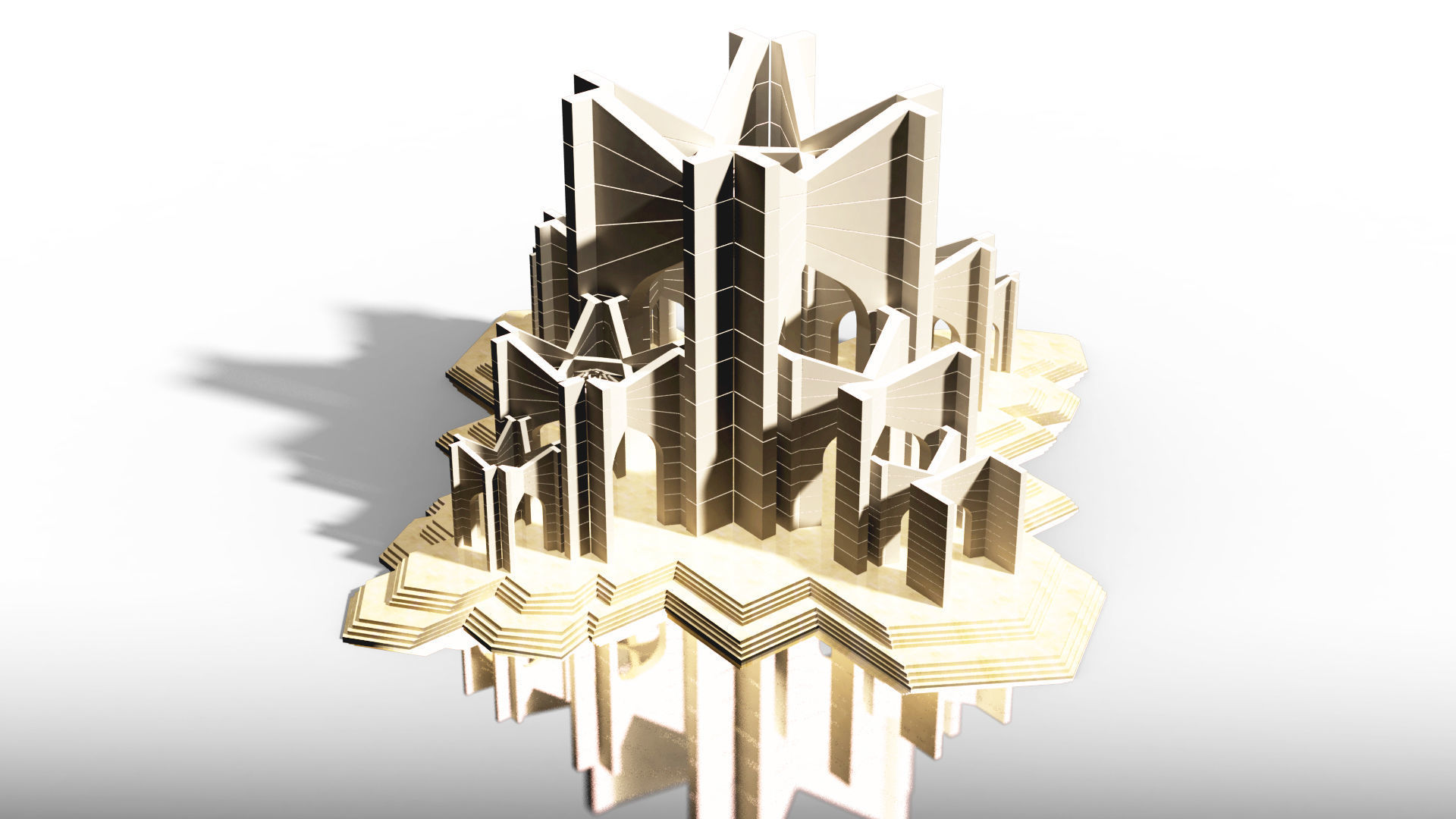 Monument 3D model | CGTrader