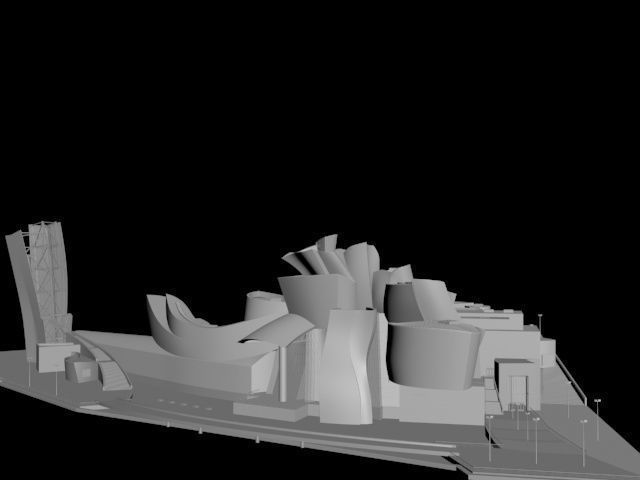 Guggenheim bilbao Museum 3D model | CGTrader
