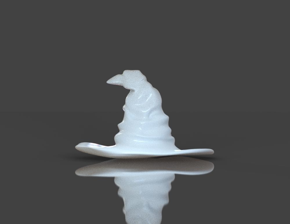 sorting hat 3D model 3D printable | CGTrader