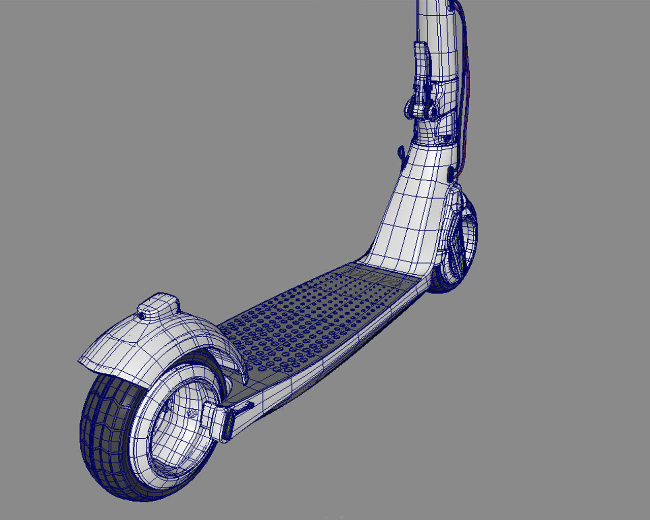 3D model Scooter electric VR / AR / low-poly | CGTrader