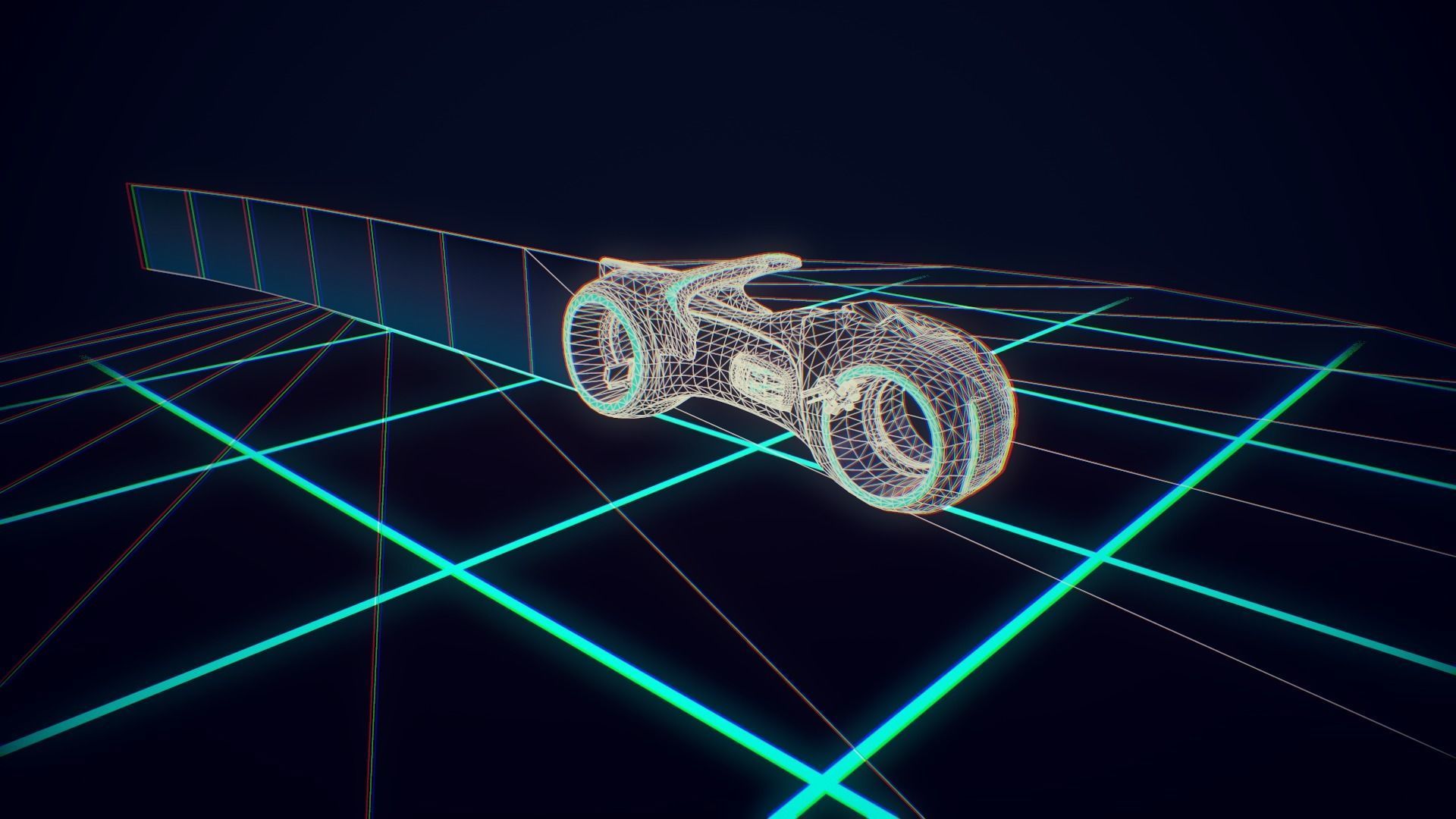 3D model Light Cycle TRON VR / AR / low-poly | CGTrader