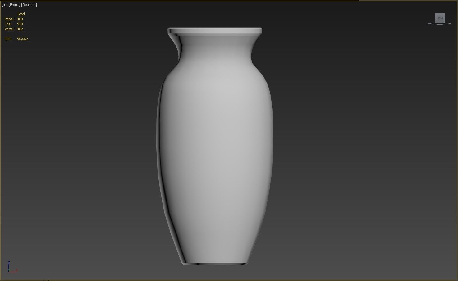 3D model Low Poly Vase 2 VR / AR / low-poly | CGTrader