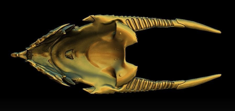 Anubis predator bio mask 3D model | CGTrader