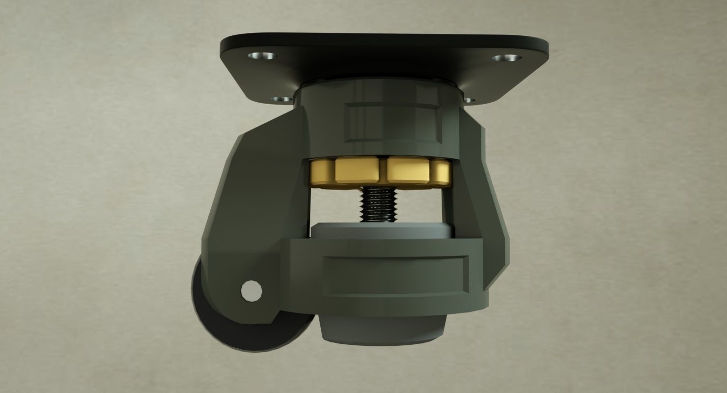 Universal wheel module 3D model | CGTrader