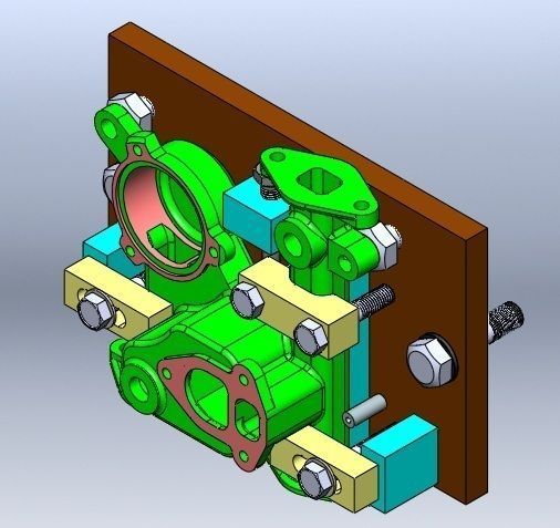 Automotive parts free 3D model | CGTrader