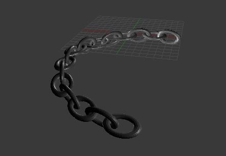 dark chain 3D model | CGTrader