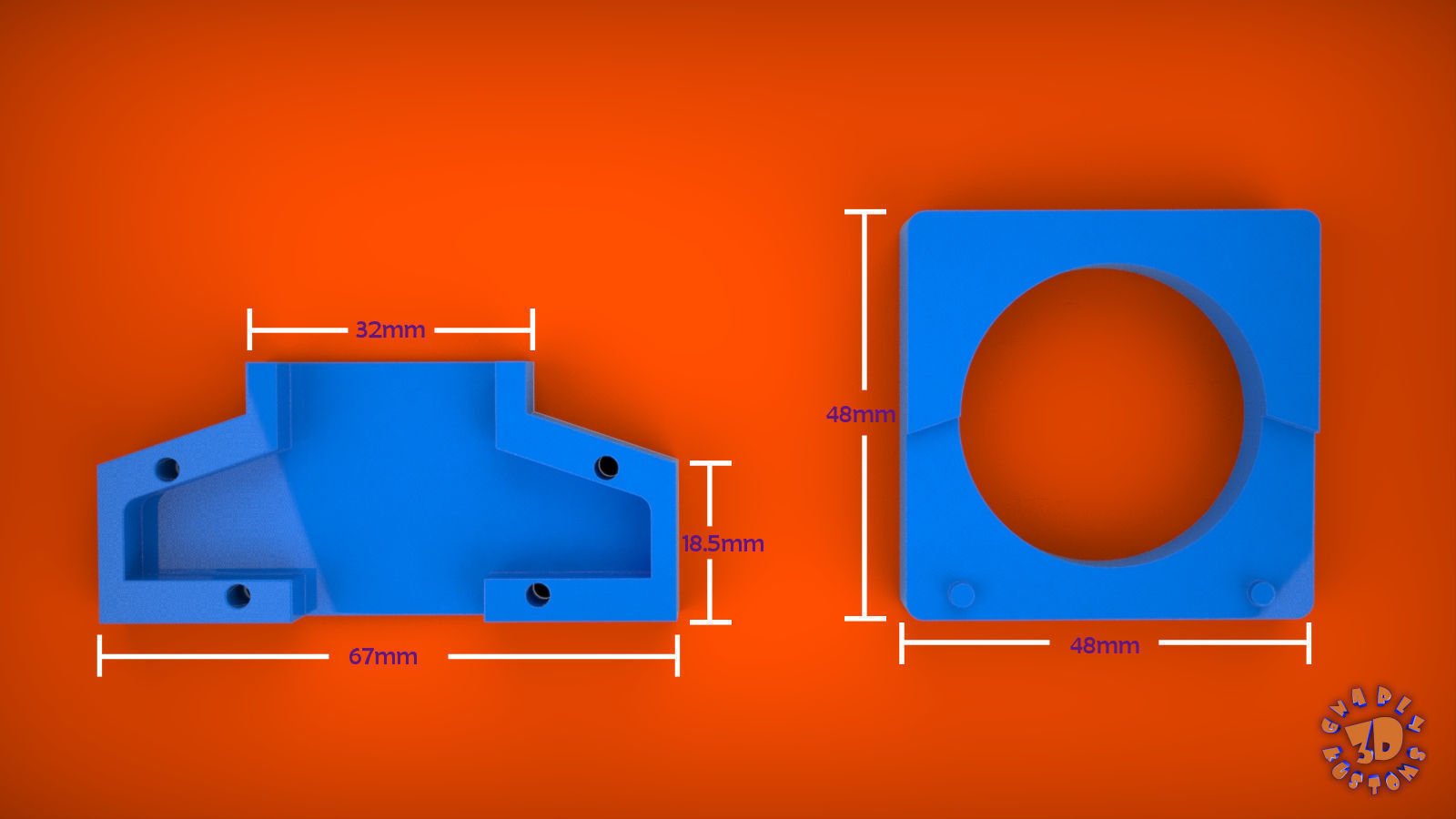 Easy and Low Cost Solution for 3D Bed Leveling 3D model 3D printable ...