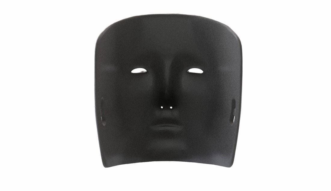 Halloween Mask 3D model 3D printable | CGTrader