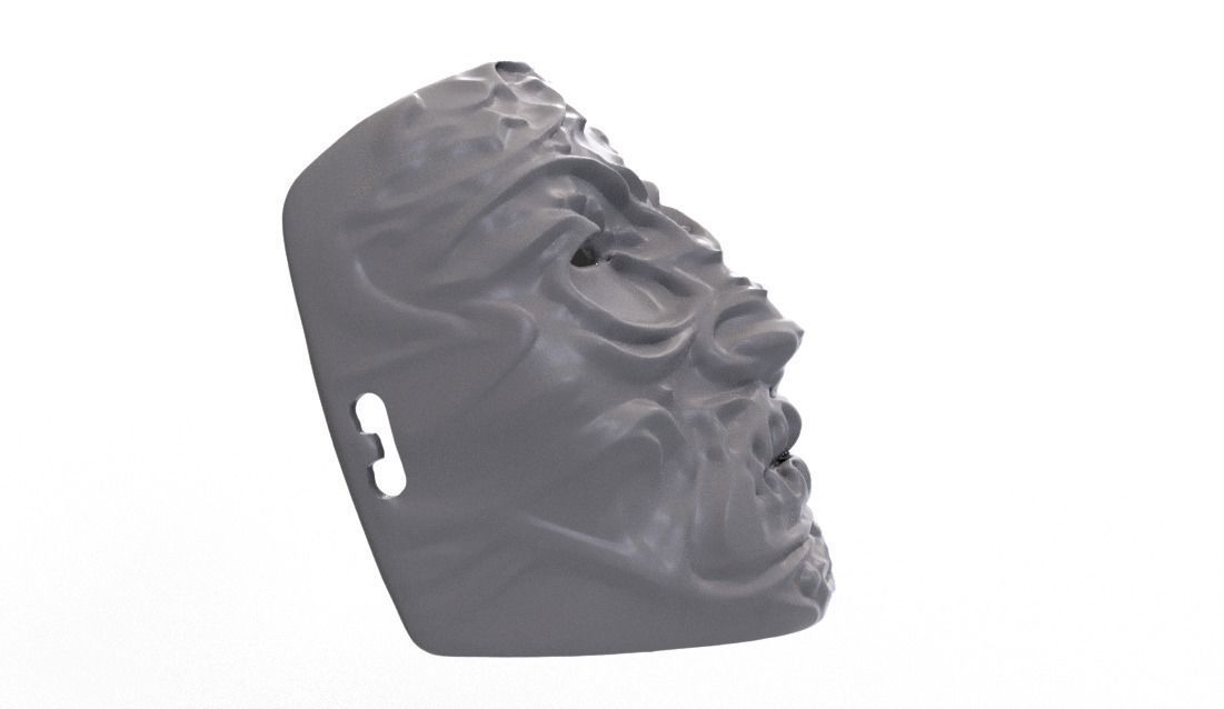 Halloween Mask 3D model 3D printable | CGTrader