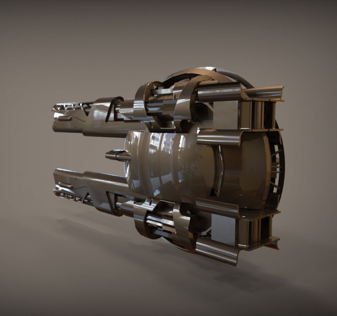 Mech Weapon 3D model | CGTrader