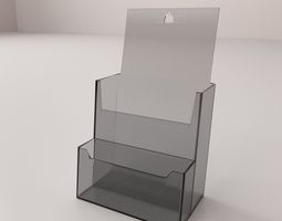 Brochure stand 3D Models | CGTrader