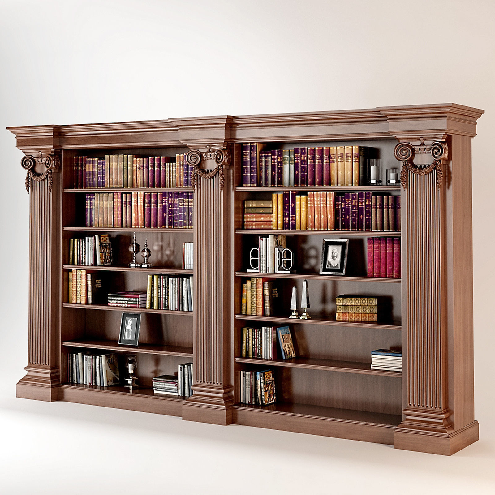 Classic Bookcase Angelo Cappellini 3D model | CGTrader