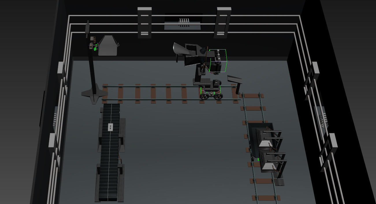 Spring Maker - Factory 3D model rigged | CGTrader