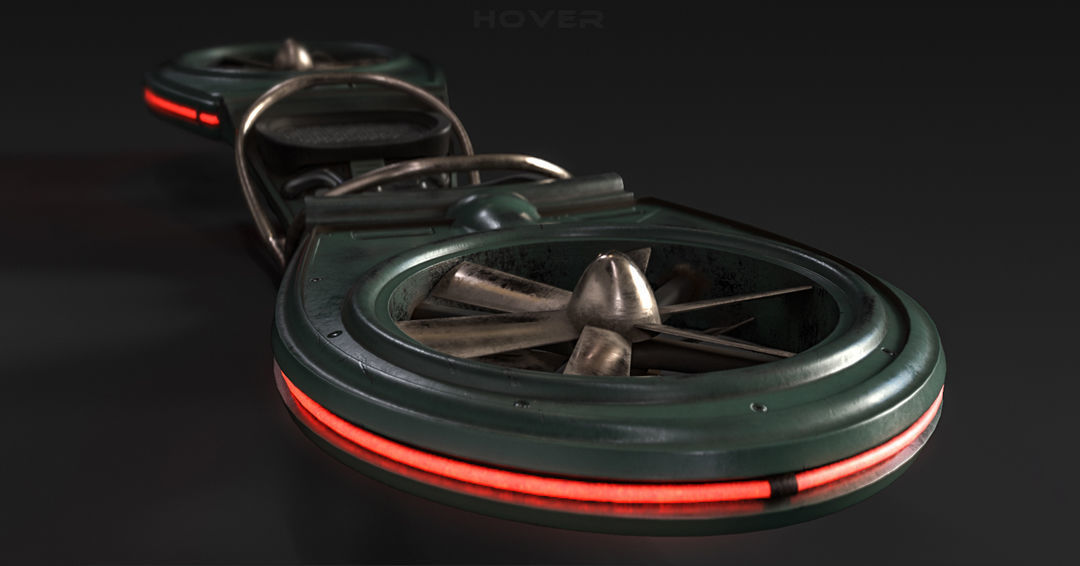 HOVERBOARD 3D model | CGTrader