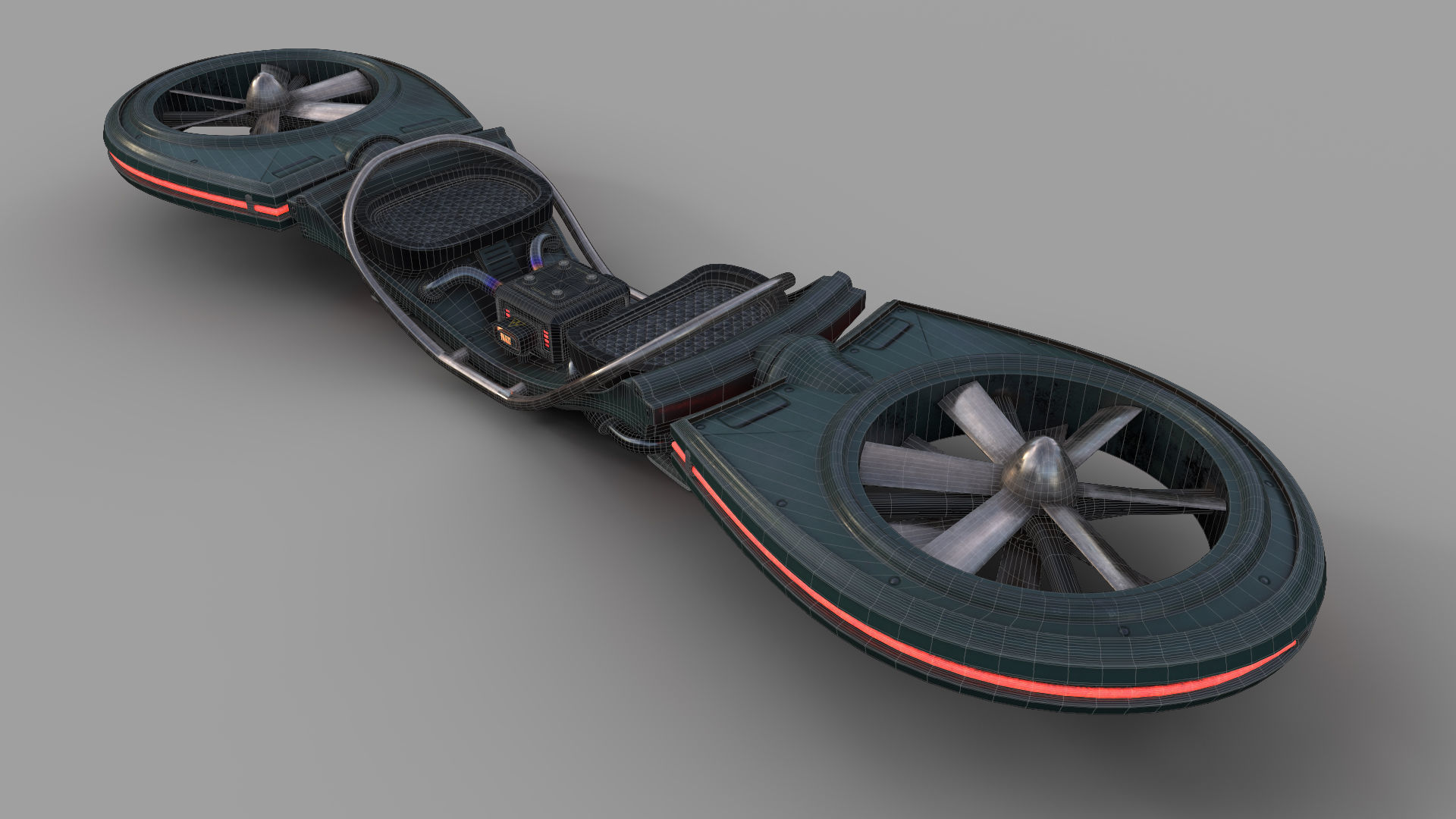 HOVERBOARD 3D model | CGTrader