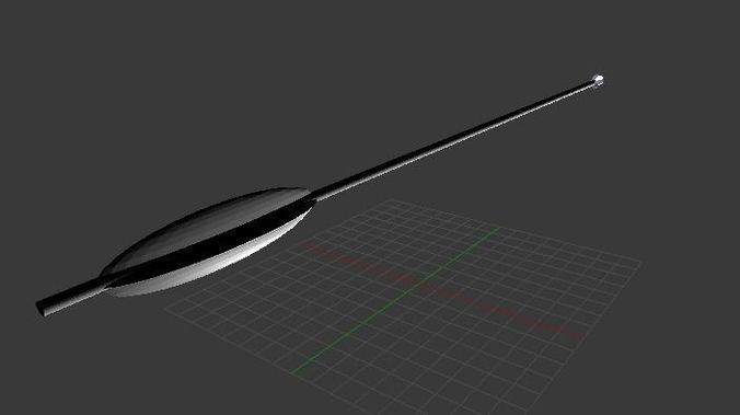 gray arrow 3D model | CGTrader