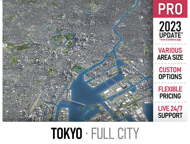 3D model Tokyo VR / AR / low-poly | CGTrader