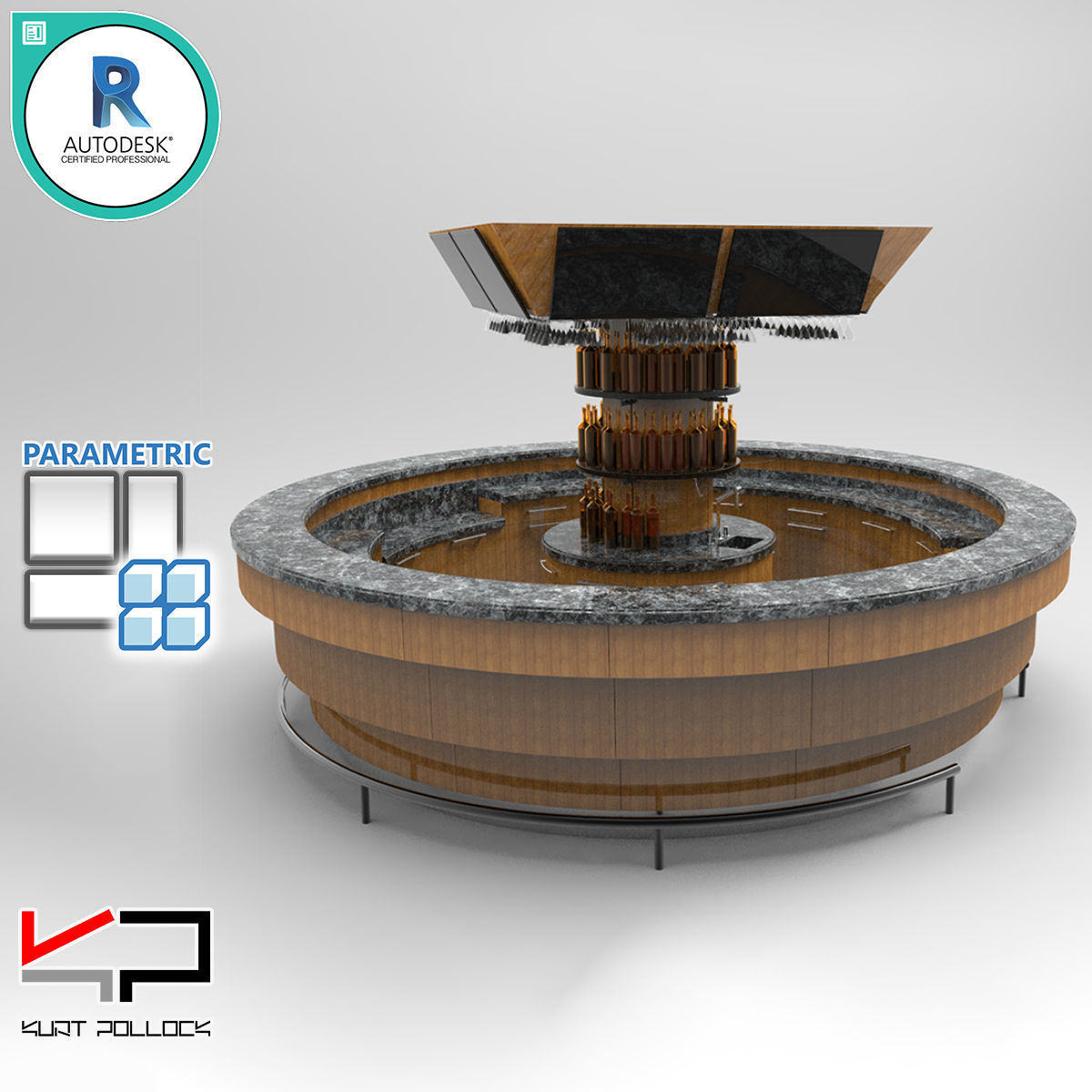 Round Bar 3D model | CGTrader