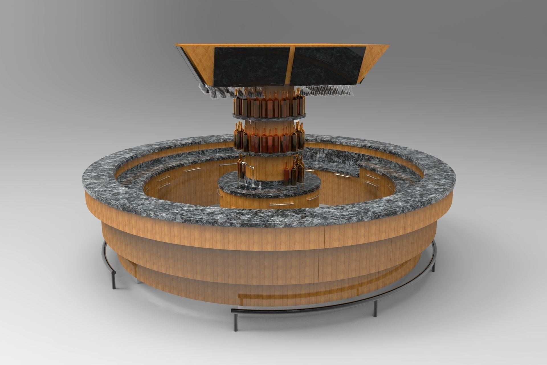 Round Bar 3D model | CGTrader