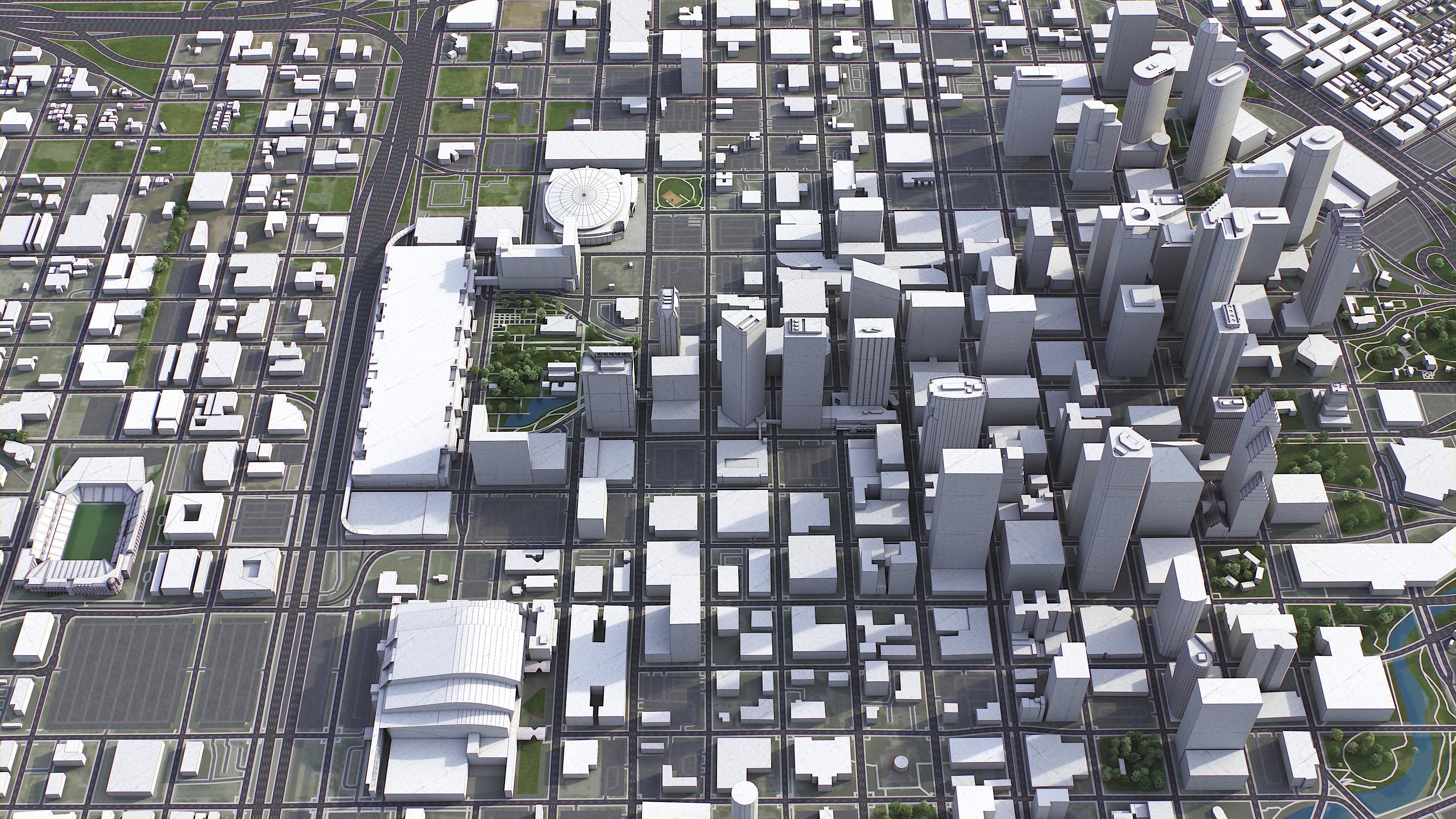 3D model Houston VR / AR / low-poly | CGTrader