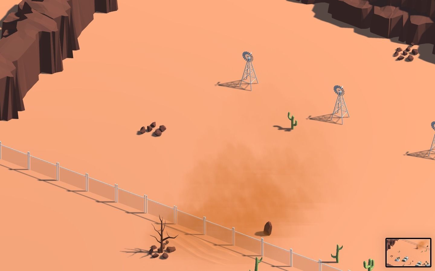 3D model Low Poly Desert Environment for Unity VR / AR / low-poly ...