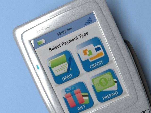 Verifone VX 680 Wireless POS 3D model | CGTrader