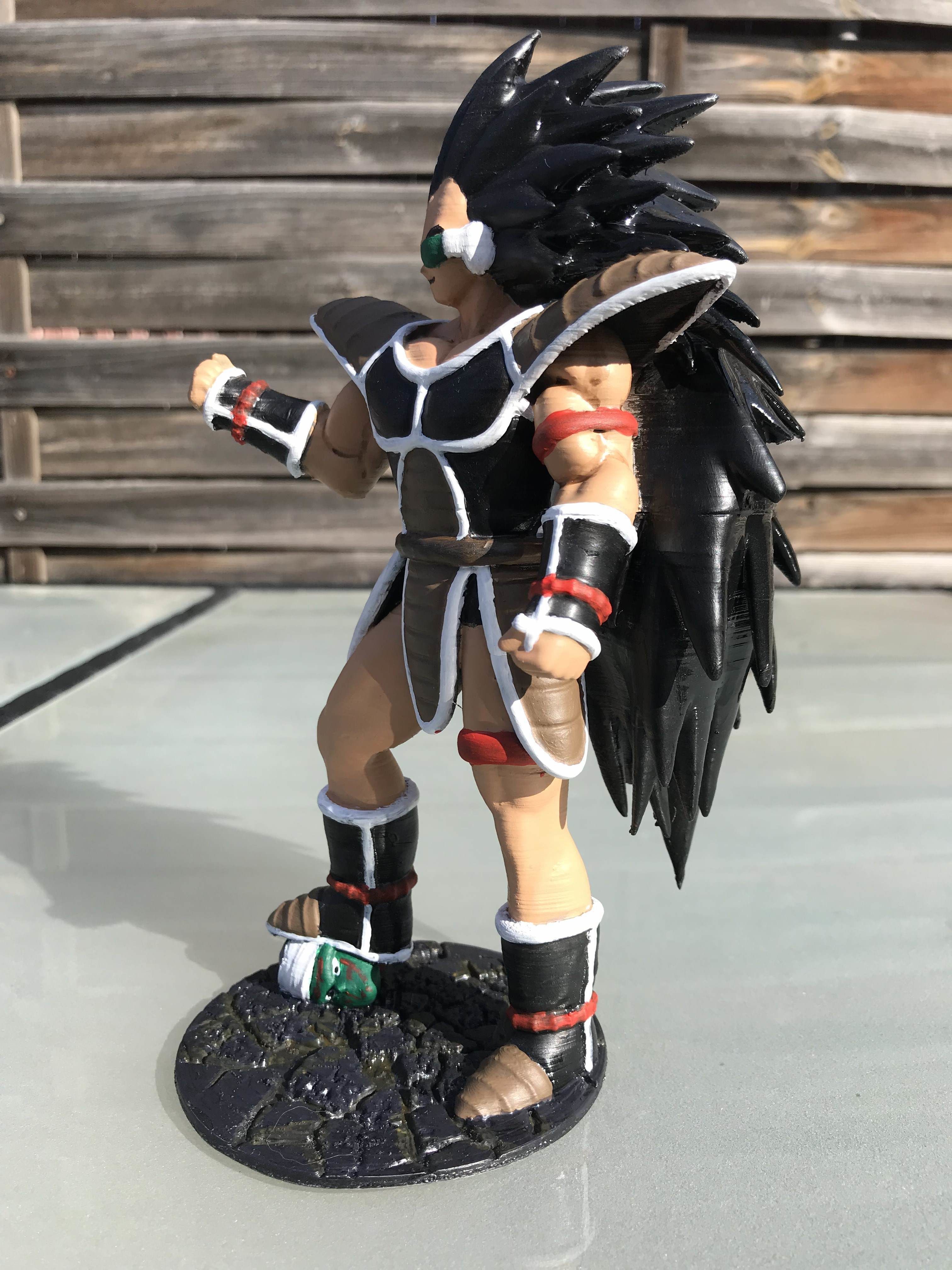 Raditz 3D print project chess game or Figurine 3D model 3D printable ...