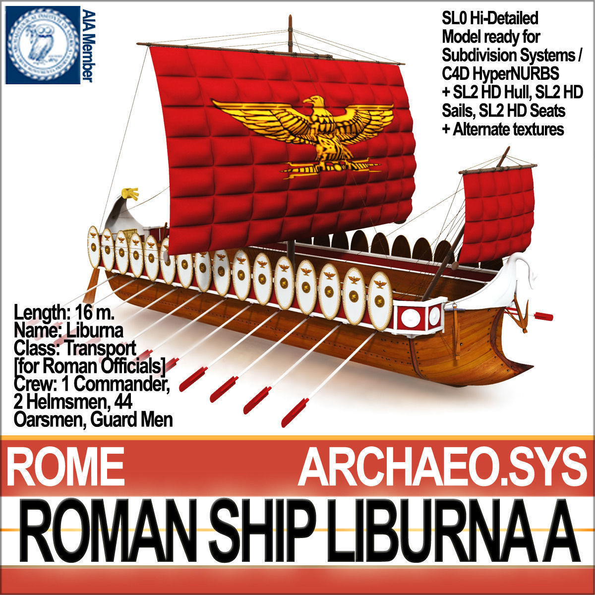 Ancient Rome Ships Boats Collection | CGTrader