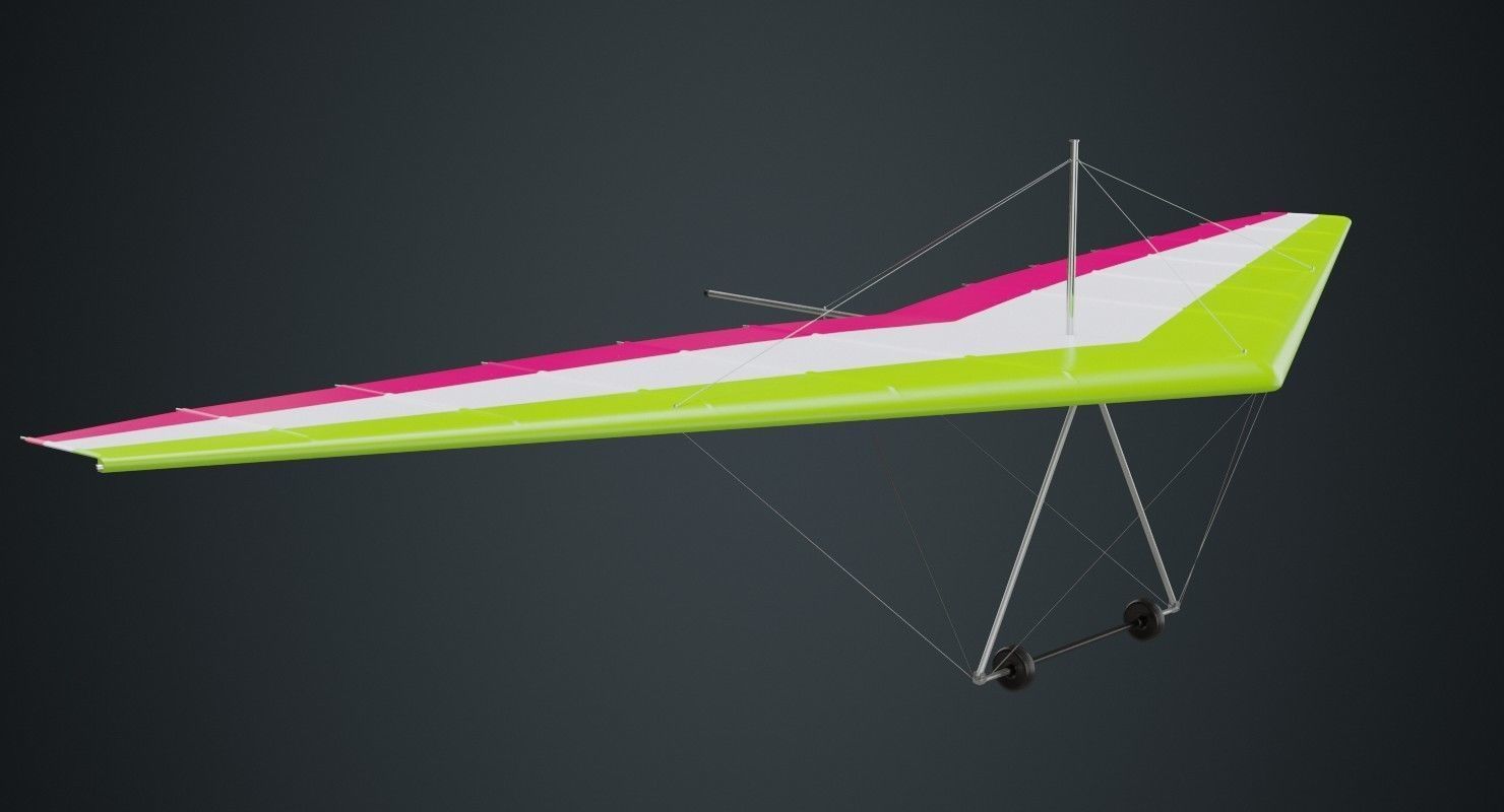 3D model Hang Glider 1A VR / AR / low-poly | CGTrader
