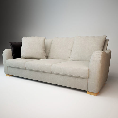 Flexform Mood Unwind Sofa 3D model | CGTrader