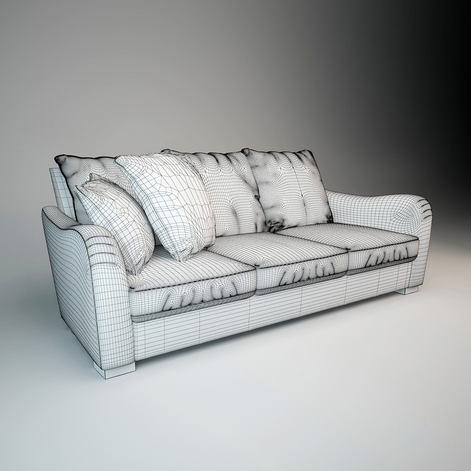 Flexform Mood Unwind Sofa 3D model | CGTrader