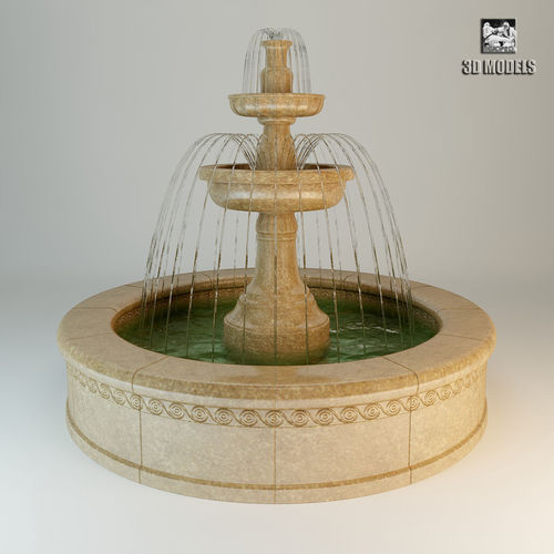 Classic Fontain 3D model | CGTrader