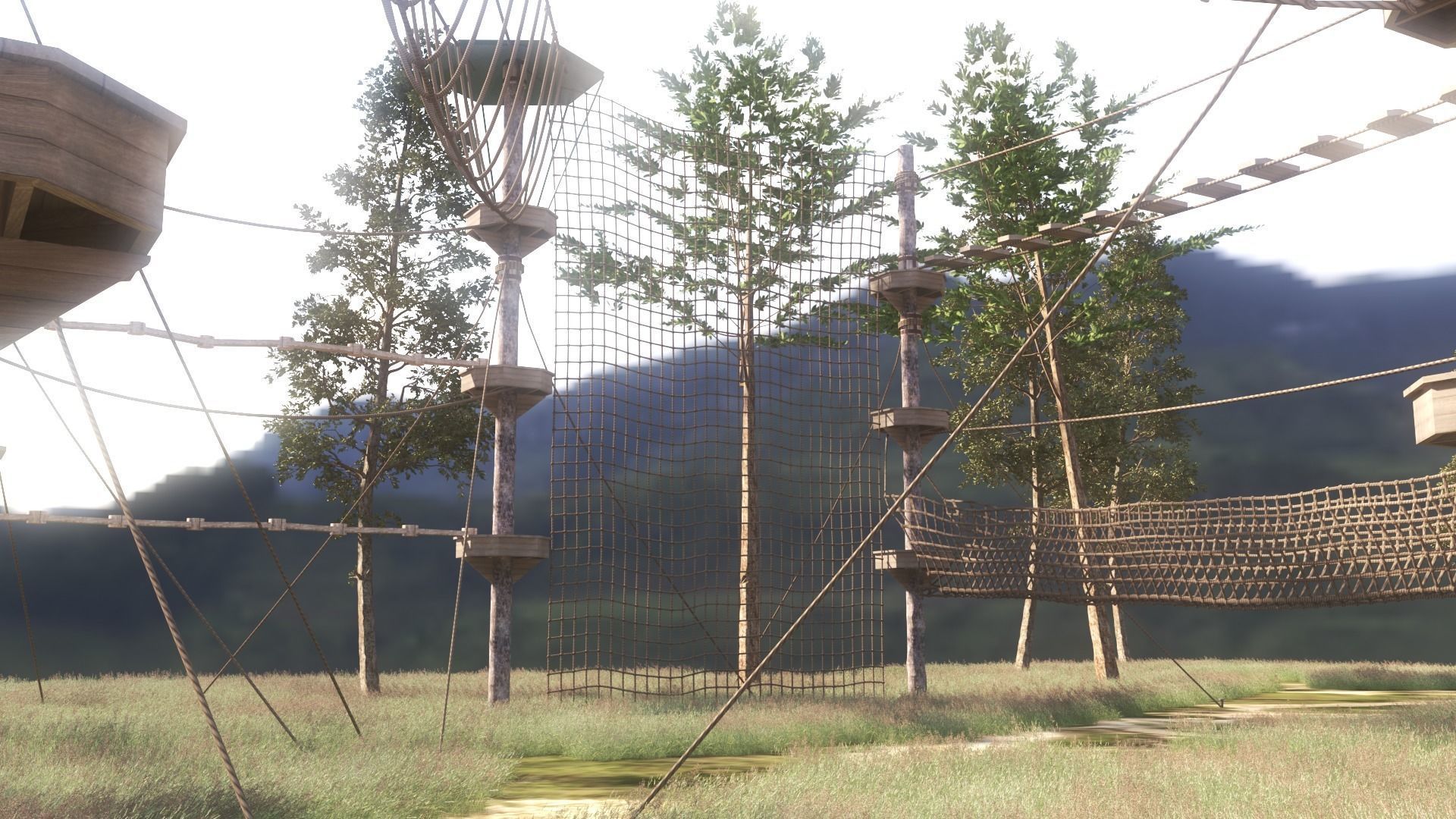Adventure Park 3D model | CGTrader