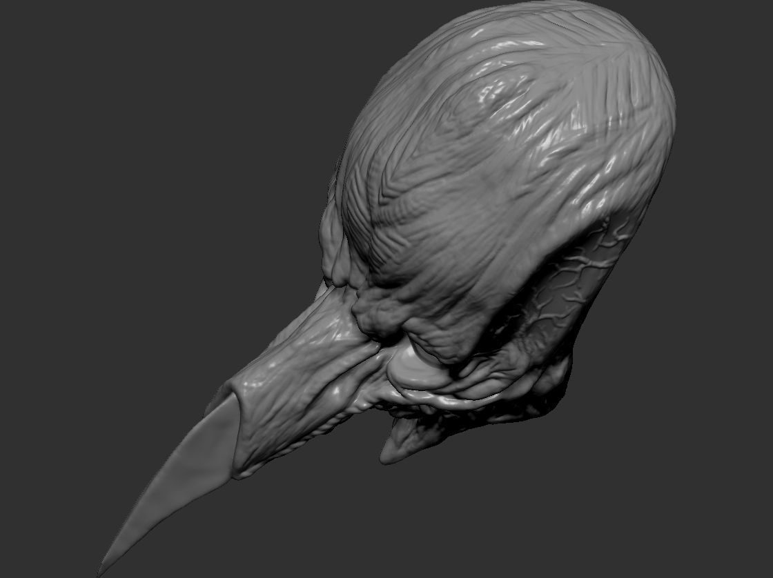 Plague Raven mask 3D model 3D printable | CGTrader