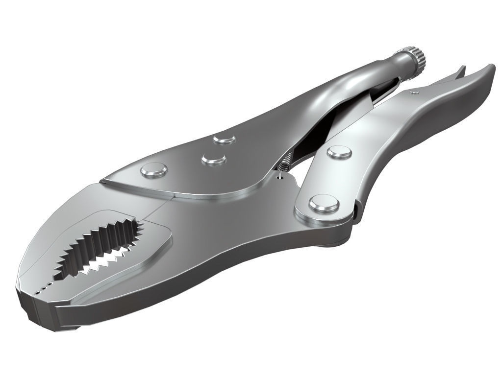 Locking Plier 3D model | CGTrader
