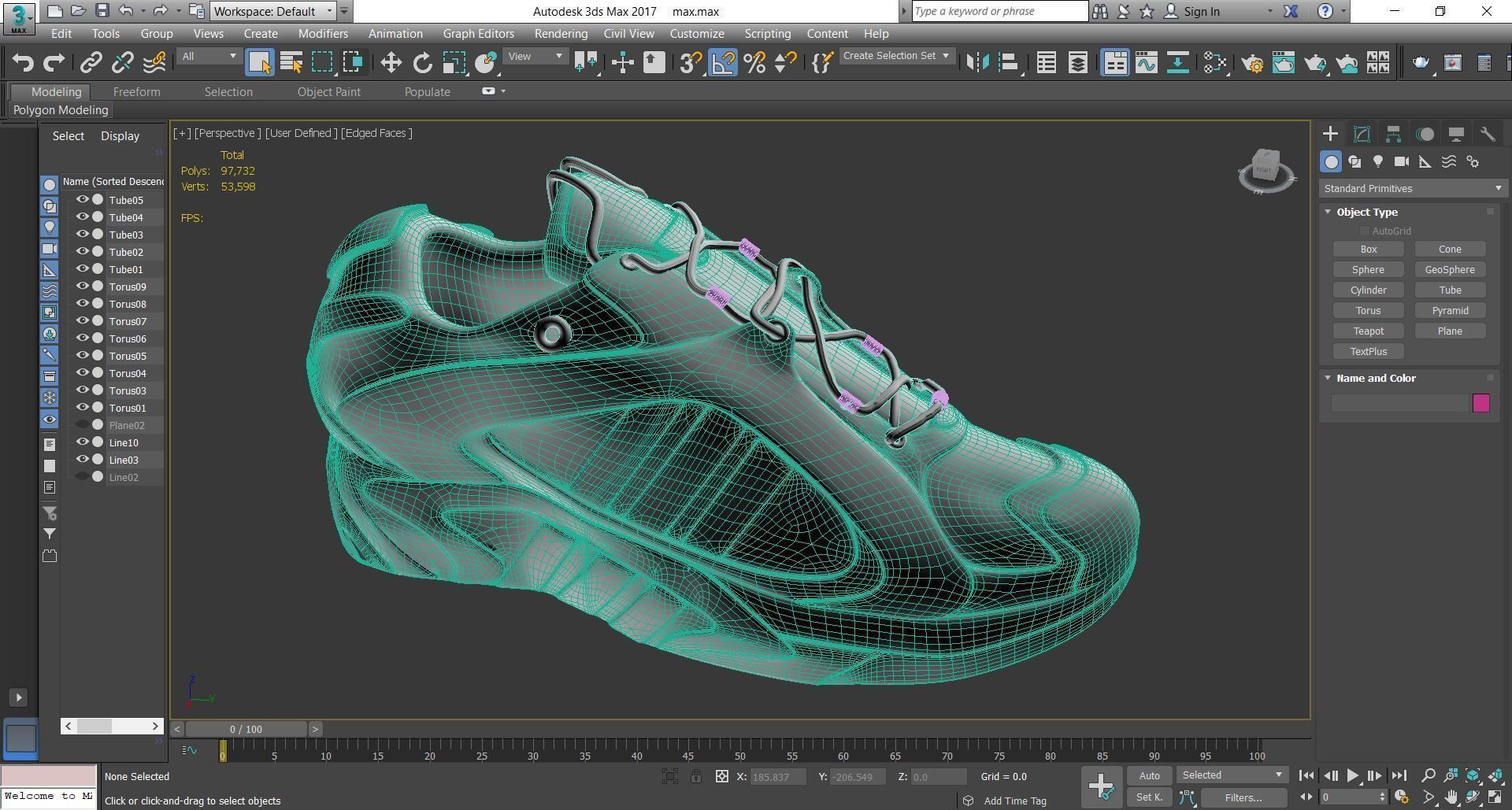 Leather Sneaker 3d Model Cgtrader
