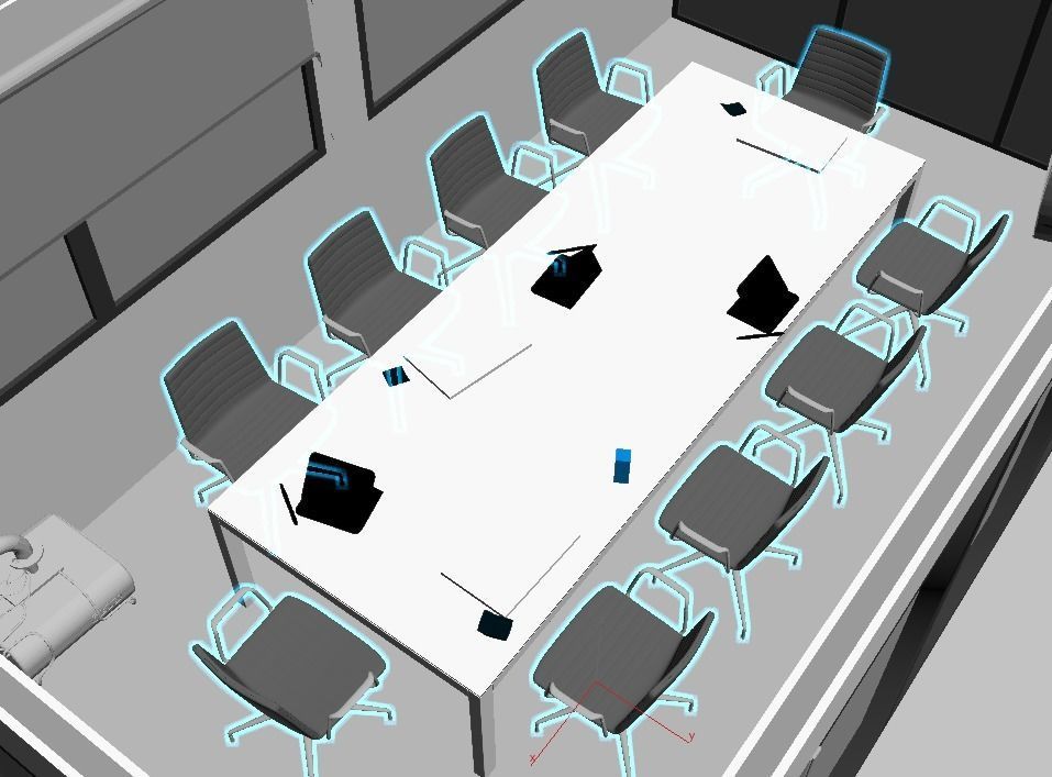 OFFICE 3D FLOORPLAN 3D model | CGTrader